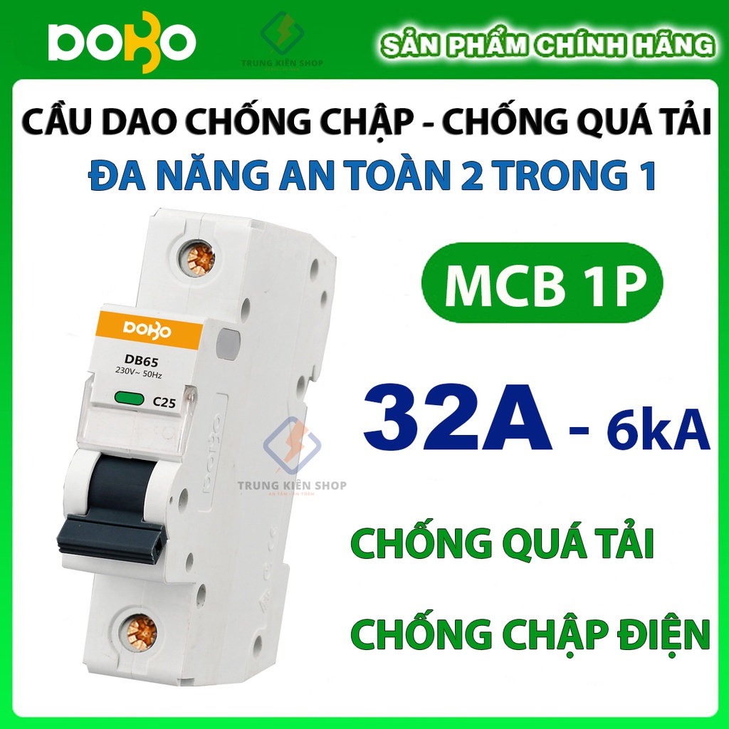 Automatic Circuit Breaker 1P 1 Circuit 32A MCB DOBO KOREA - super ...