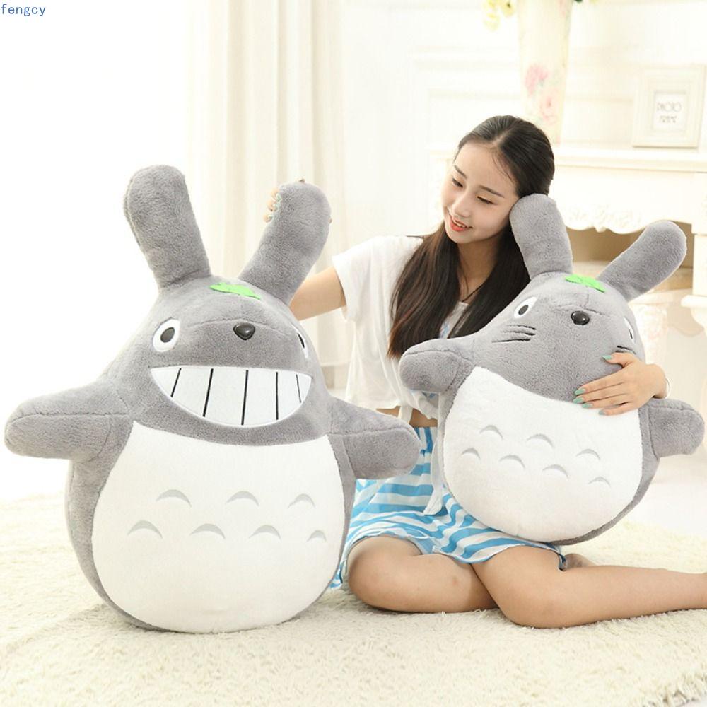 FENGCY Totoro Plush Toy Figure Doll Birthday Gift Anime Soft Pillow My ...