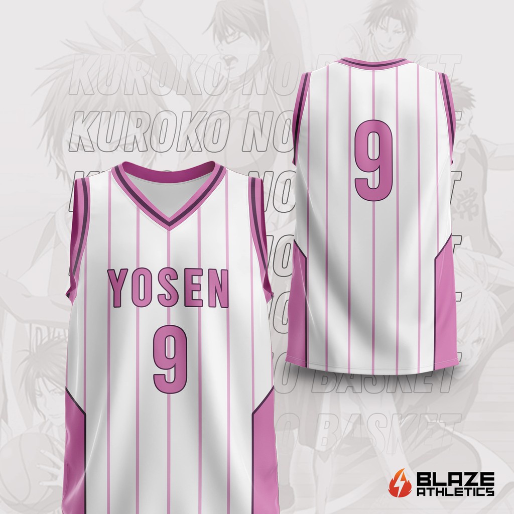 FREE CUSTOMIZE OF NAME AND NUMBER Yosen High Fully-sublimated Jersey ...