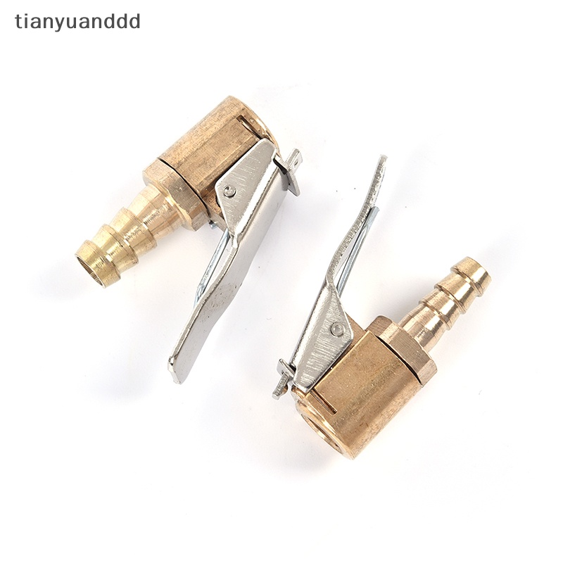 tianyuanddd Brass Car Tyre Inflator Valve Connector Air Chuck Tire Clip ...