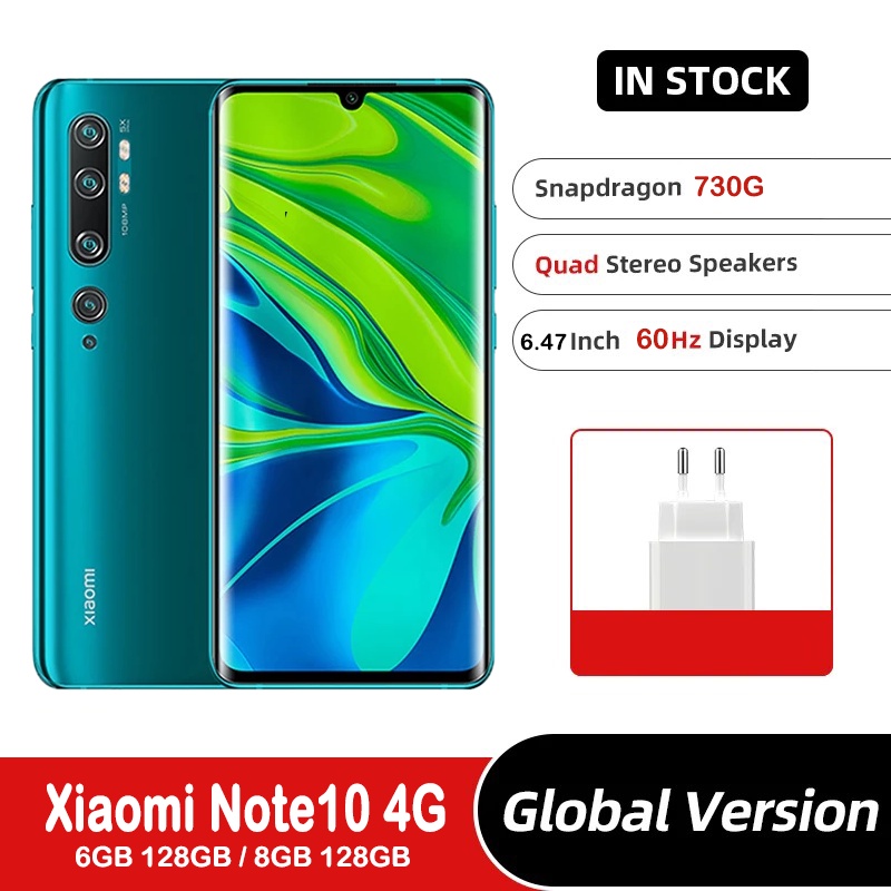 Xiaomi Mi Note 10 4G Cellphone CC9 Pro Smartphone POCO X3 GT , 50x Zoom ...