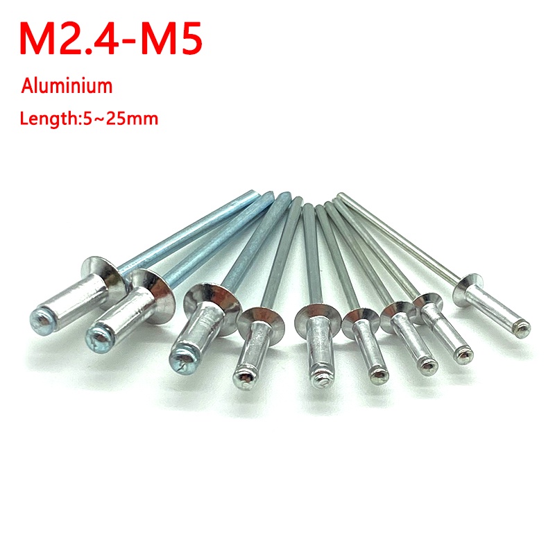 Blind Rivets Aluminum Alloy M2.4 M3.2 M4 M5 Aluminum Blind Rivets Pop ...