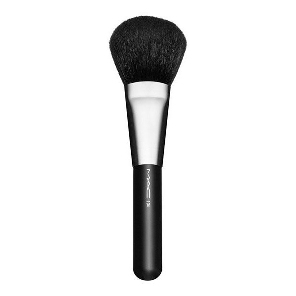 MAC 134 Large Powder Brush Contour Blush Bronzer Goat Hair | Shopee ...