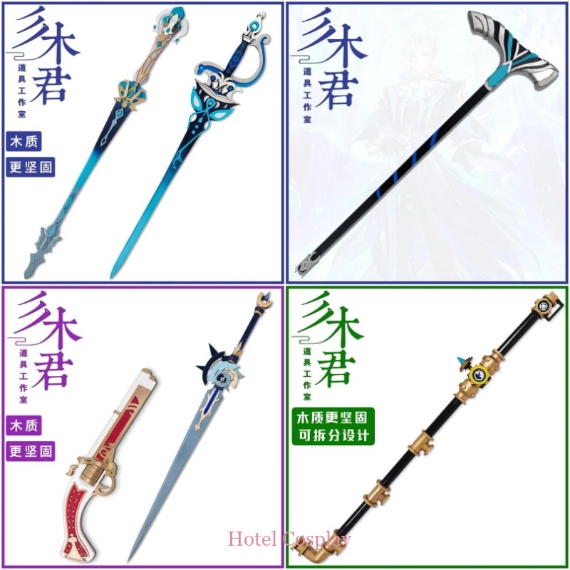Genshin Impact Prop Clorinde Furina Neuvillette Lynette Cosplay ...