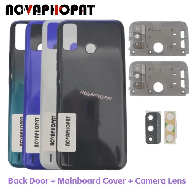 For Tecno Spark 6 Go KE5 KE5j KE5k 2020 Battery Door Rear Case Back ...