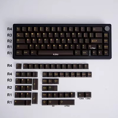 GMK Semi Transparent Keycap, Original Height, ABS Two Color Molding ...