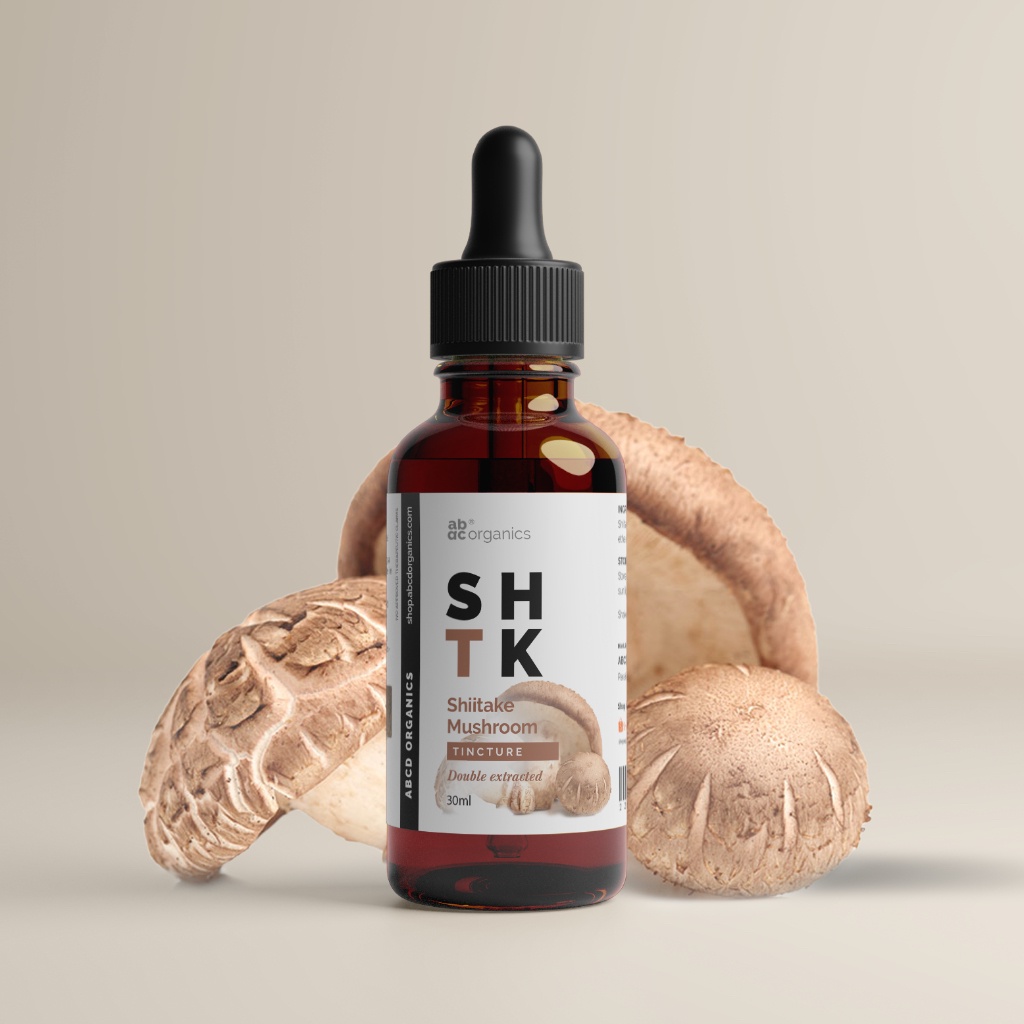 ABCD Organics® Shiitake Mushroom Tincture (1:3 Strength Double Extracted) | Shopee Philippines