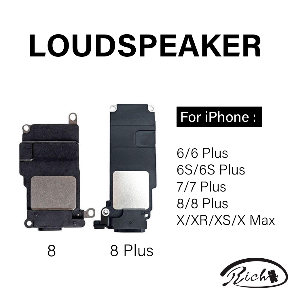 Bottom Loud Speaker For iPhone X XR XS Max 6 6S 7 8 Plus Sound Buzzer ...