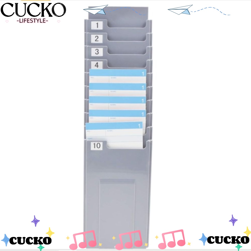 CUCKO Telescopic Frame, Multi-layer Wall Mounted Card Type, Time Cards ...