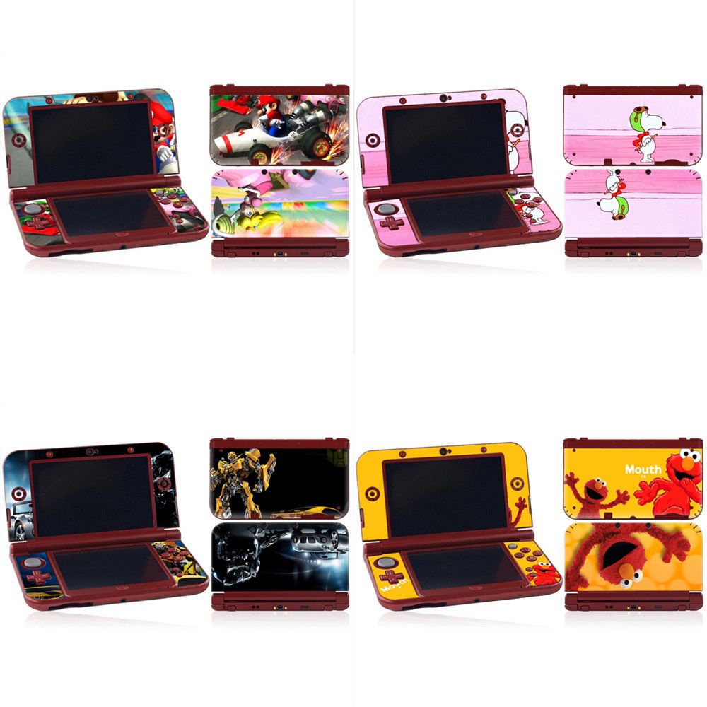Cartoon New 3DS LL DIY Stickers New 3DS XL Body Skin Decals New 3DS LL ...