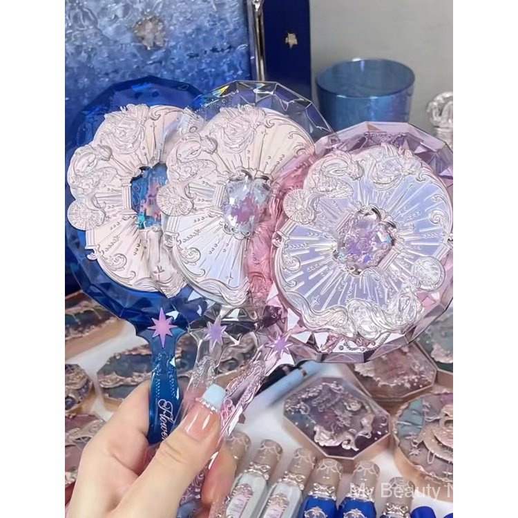 Flower Knows Moonlight Mermaid Series Handheld Mirror Moonlight White ...