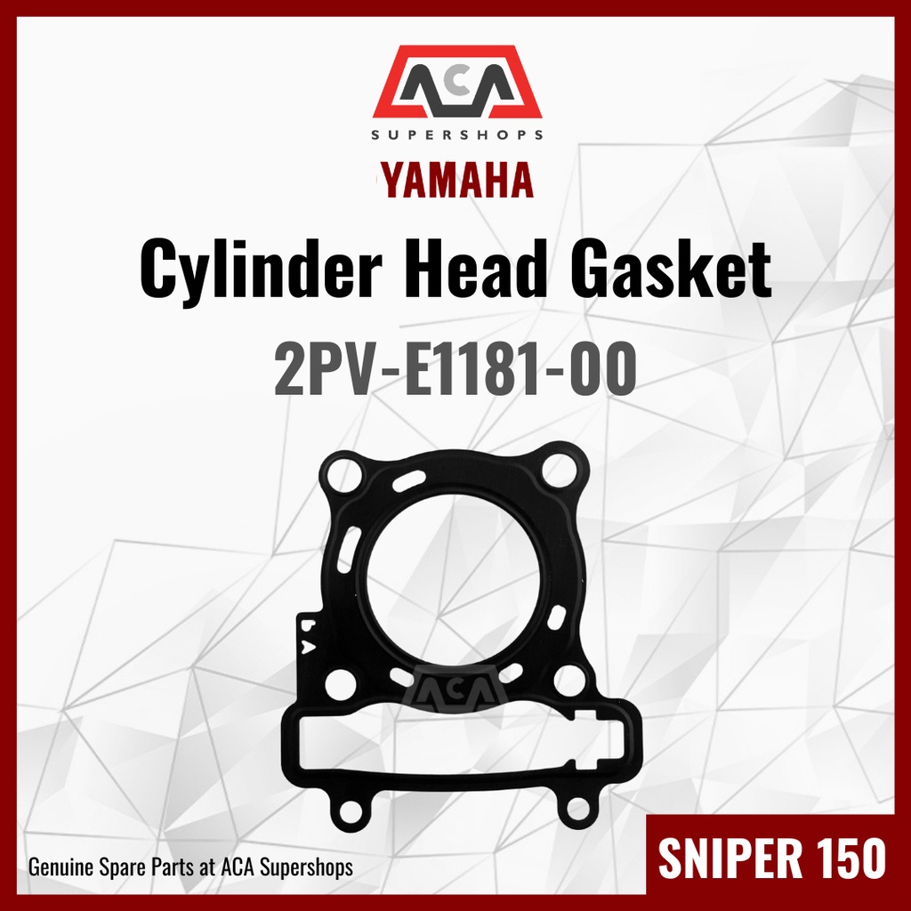 SNIPER150 CYLINDER HEAD GASKET (2PV-E1181-00)YAMAHA GENUINE PARTS ...