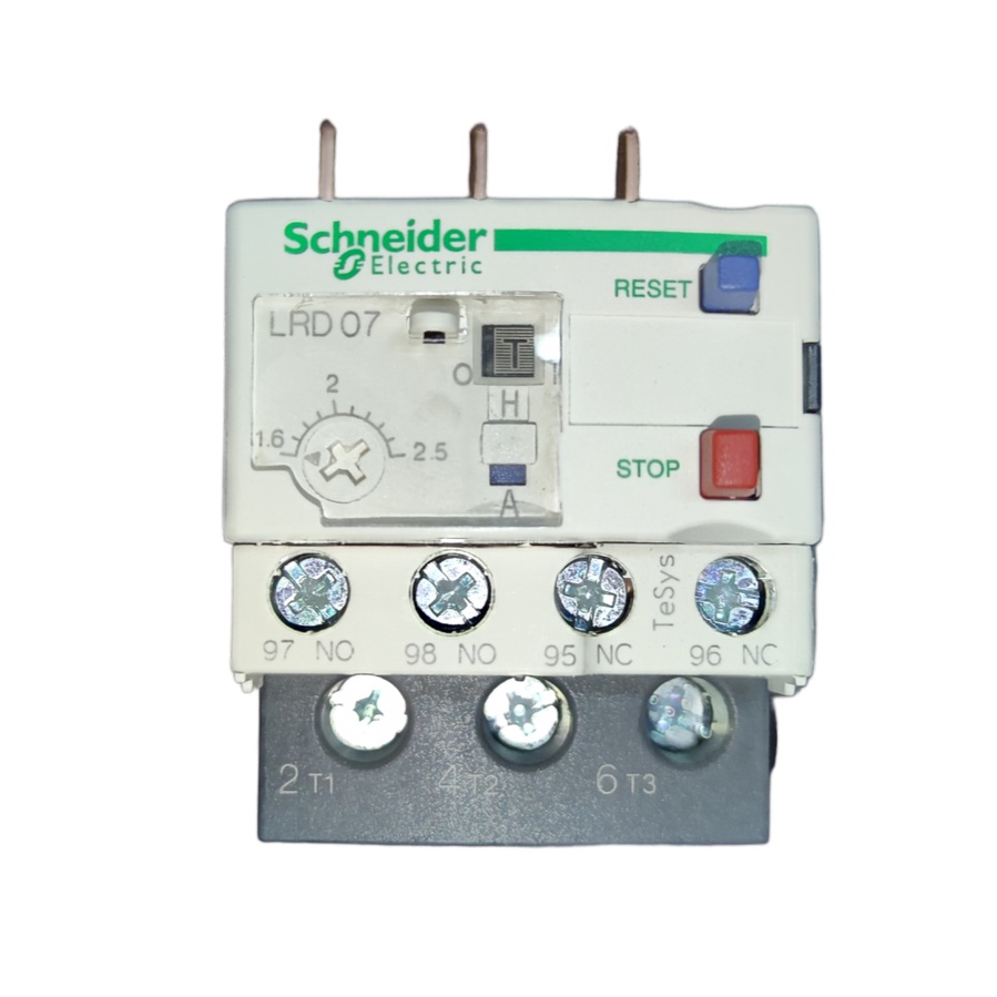 Schneider Thermal Overload Relay 1.6 - 2.5A Overload Relay - LRD07 ...