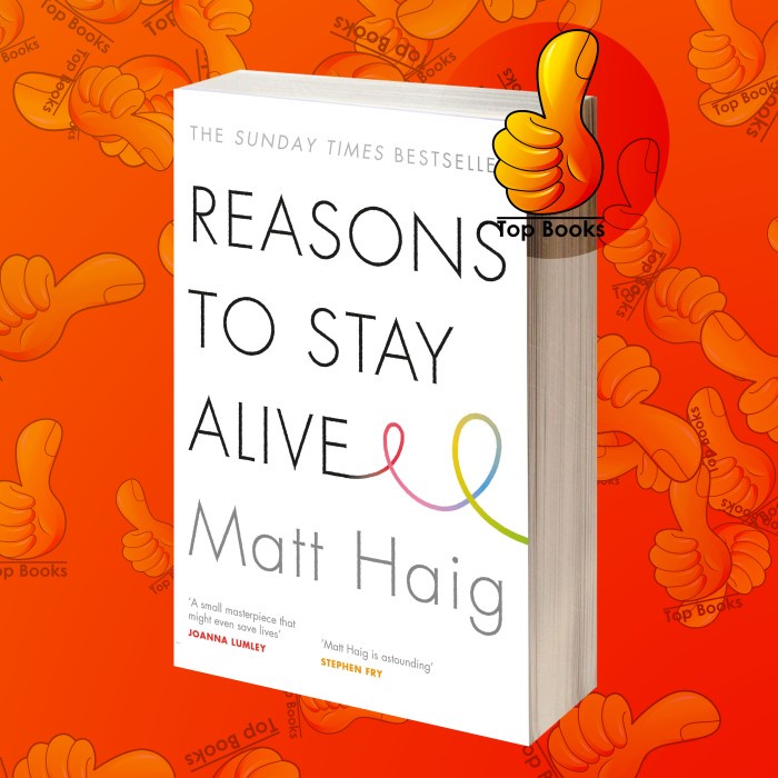 Reasons to Stay Alive book | Shopee Philippines