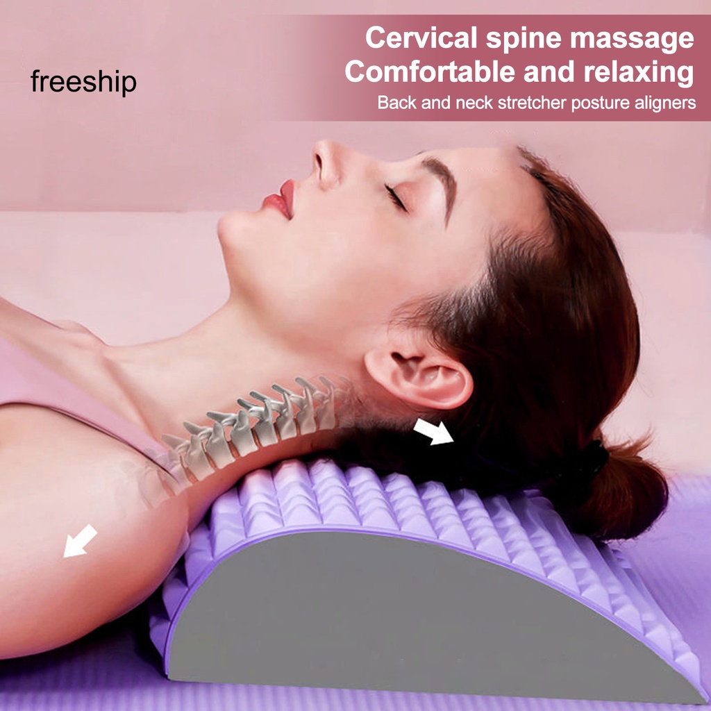 FON-Refreshing Neck And Back Stretcher Cervical Spine Correction Multi ...