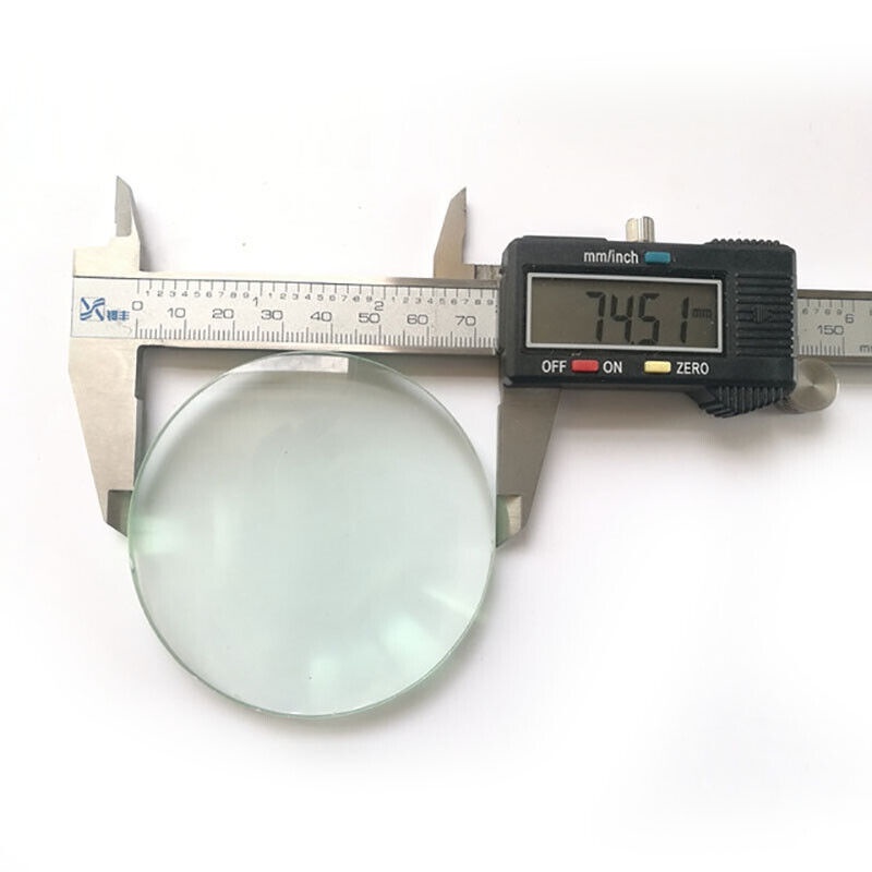 Optical Glass Magnifier 2x 3x Lenses Condenser Double Convex Magnifying ...