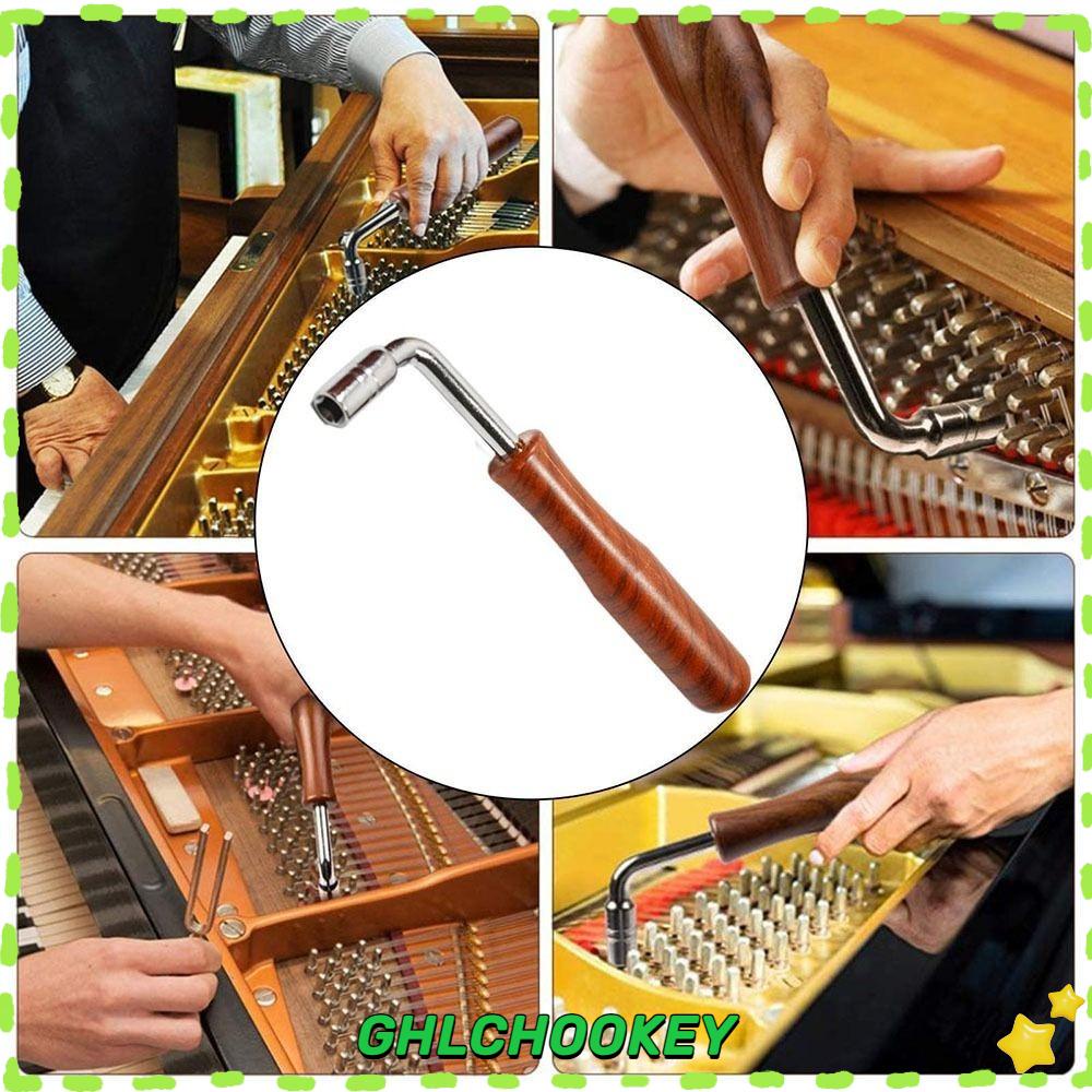 GHLCHOOKEY Piano Tuning Lever Professional L-shape Spanner Tuning ...
