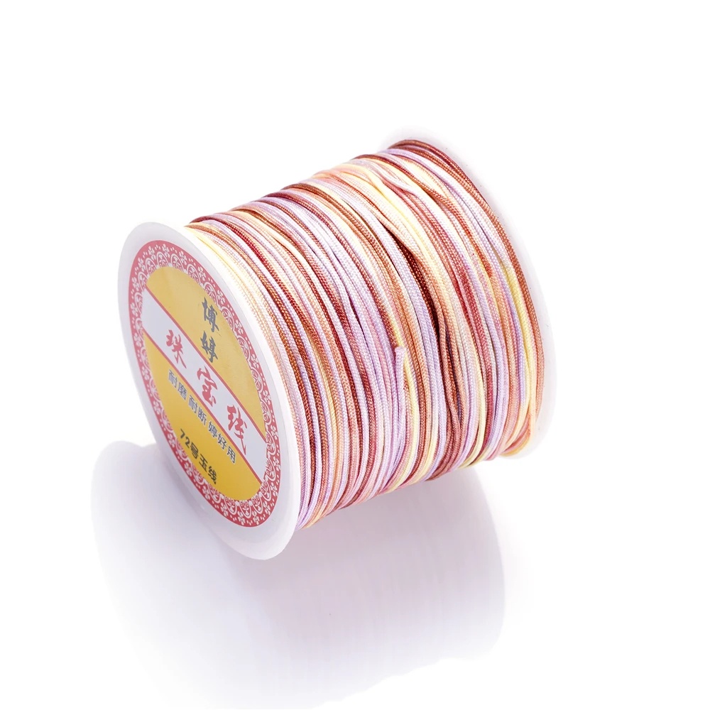 2Pcs Handmade Woven Hand Rope Necklaces with Colorful Dyeing and Anti ...