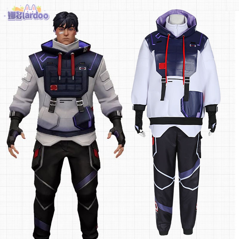 Valorant ISO cosplay Men's game clothing | Shopee Philippines