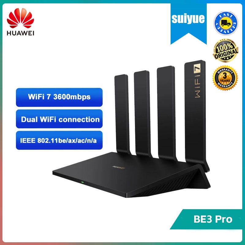 Huawei BE3 Pro WiFI 7 Wireless Router | Shopee Philippines