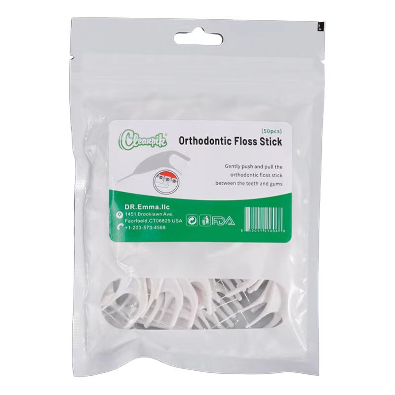 50 Pcs / bag Ortho Floss for Patients with Dental | Shopee Philippines