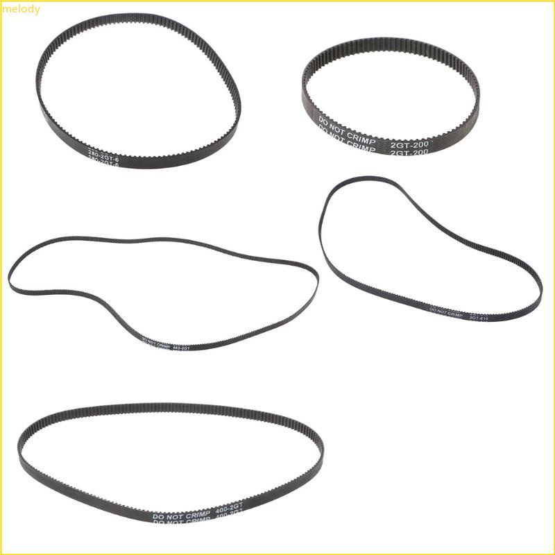 【melody*】 GT2 Timing Belt Rubber Timing Belt Width 6mm Anti-backlash ...