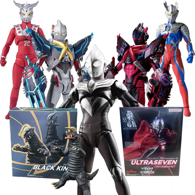 S.H.Figuarts Zetton SHF Ultraman UltraSeven 55th Anniversary Ver. Black ...