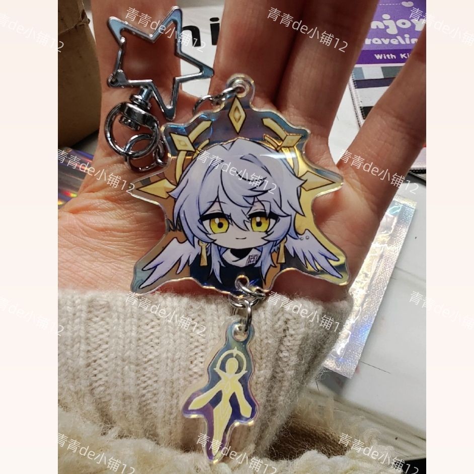 Sunday Anime Keychain Women Honkai: Star Rail Acrylic Key Chain Man Key ...