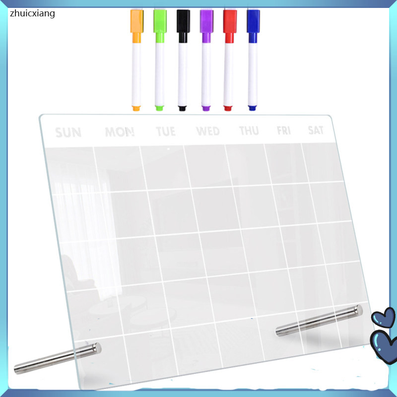 Wall Calendars List Felt Board Chalk Writing Erasable Note Magnetic ...