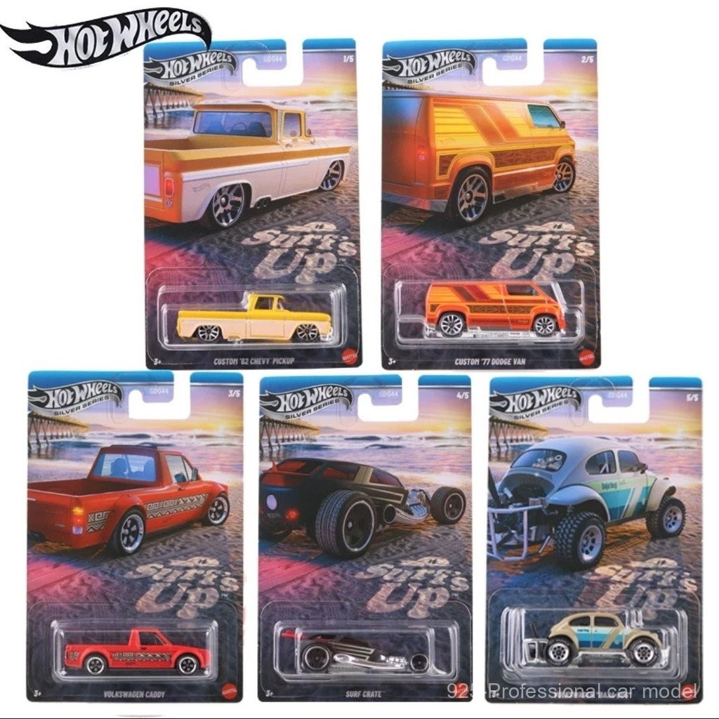 hot wheels Simulation High-End Regular Card Set Beach Off-Road Surf ...