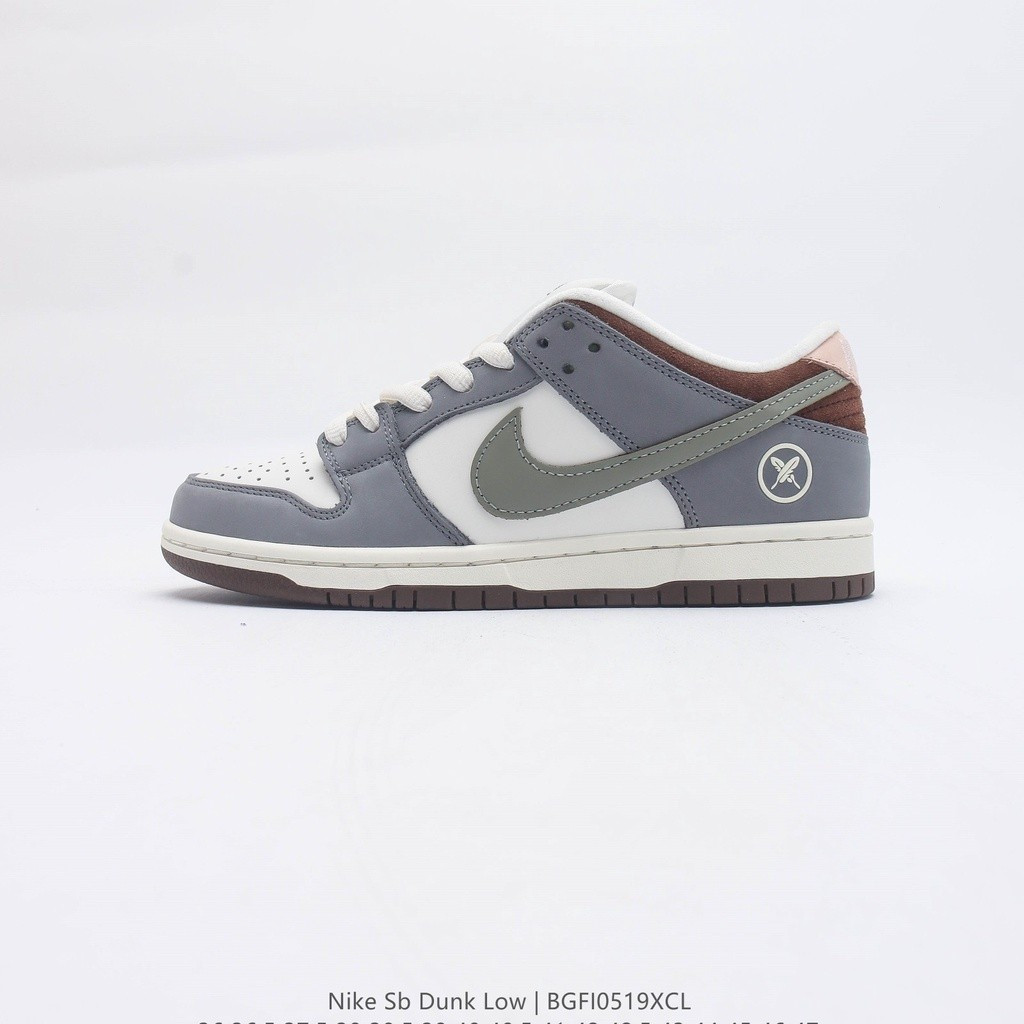 Yuto original x Nike SB Dunk Low "soft mid-Grey" retro series fashion ...