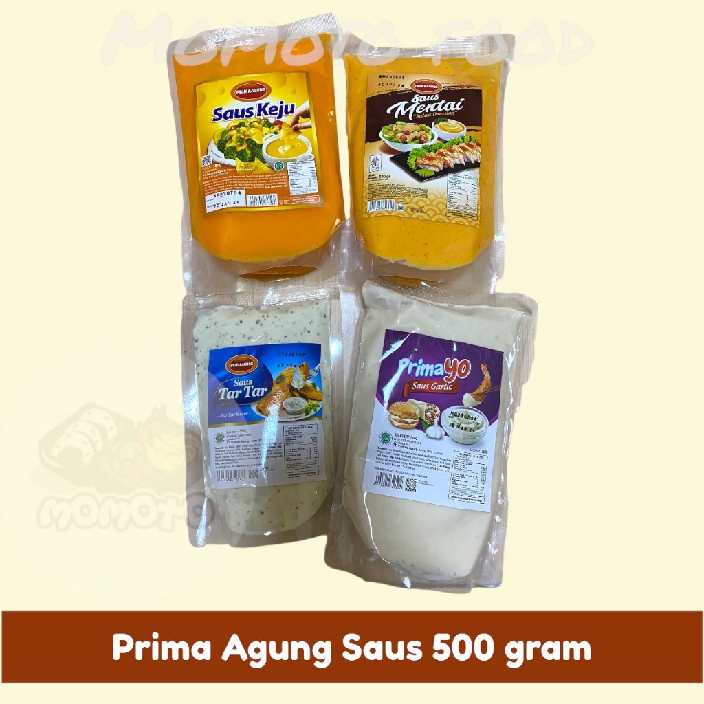 Prima Agung Mentai Sauce / Cheese / Tartar / Garlic Mayo Instant ...