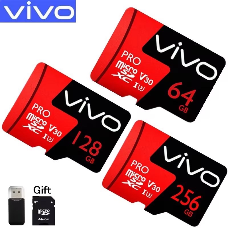 VIVO Memory Card 32GB 64GB 128GB 256GB 512GB High Speed Memory Card ...