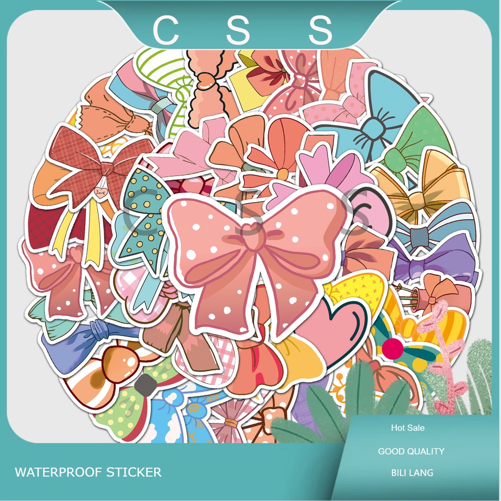 CSS 50Pcs/Set Cute Cartoon Graffiti Waterproof Sticker Cosmetics ...