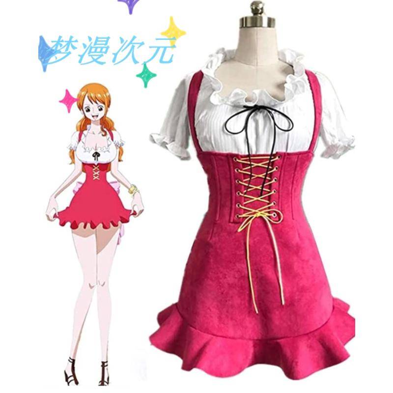 Customized ONE PIECE COS Nami cosplay clothing anime | Shopee Philippines