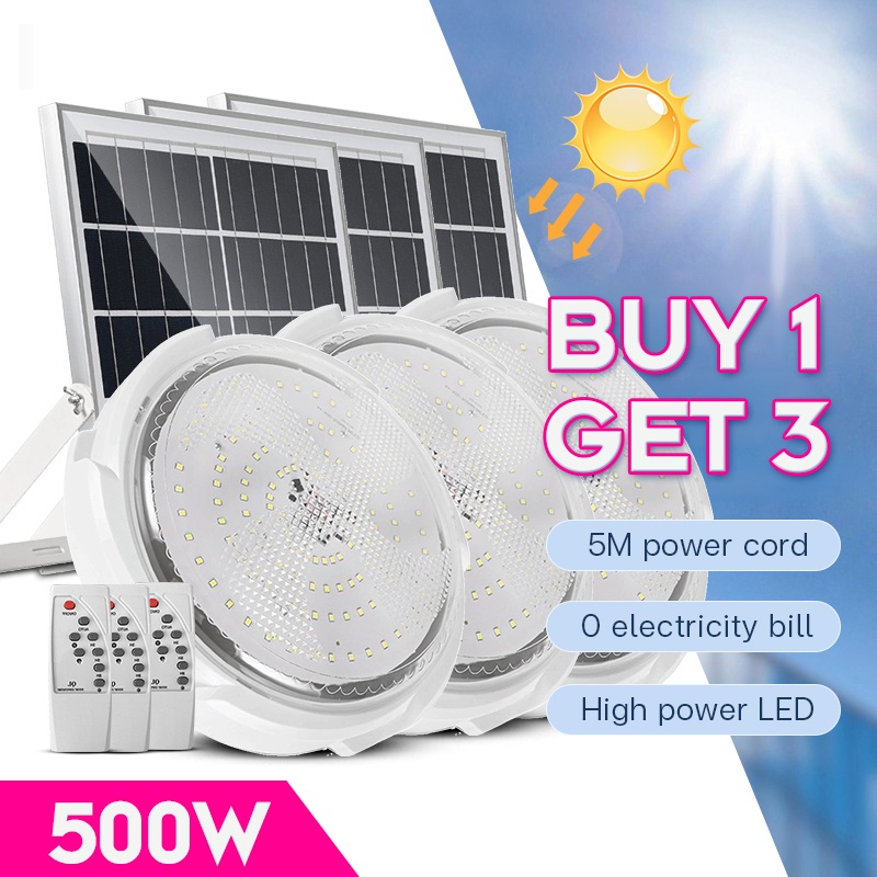 (Buy 1 Get 2 Free)Solar Light Indoor Ceiling Light LED Pendant Light ...