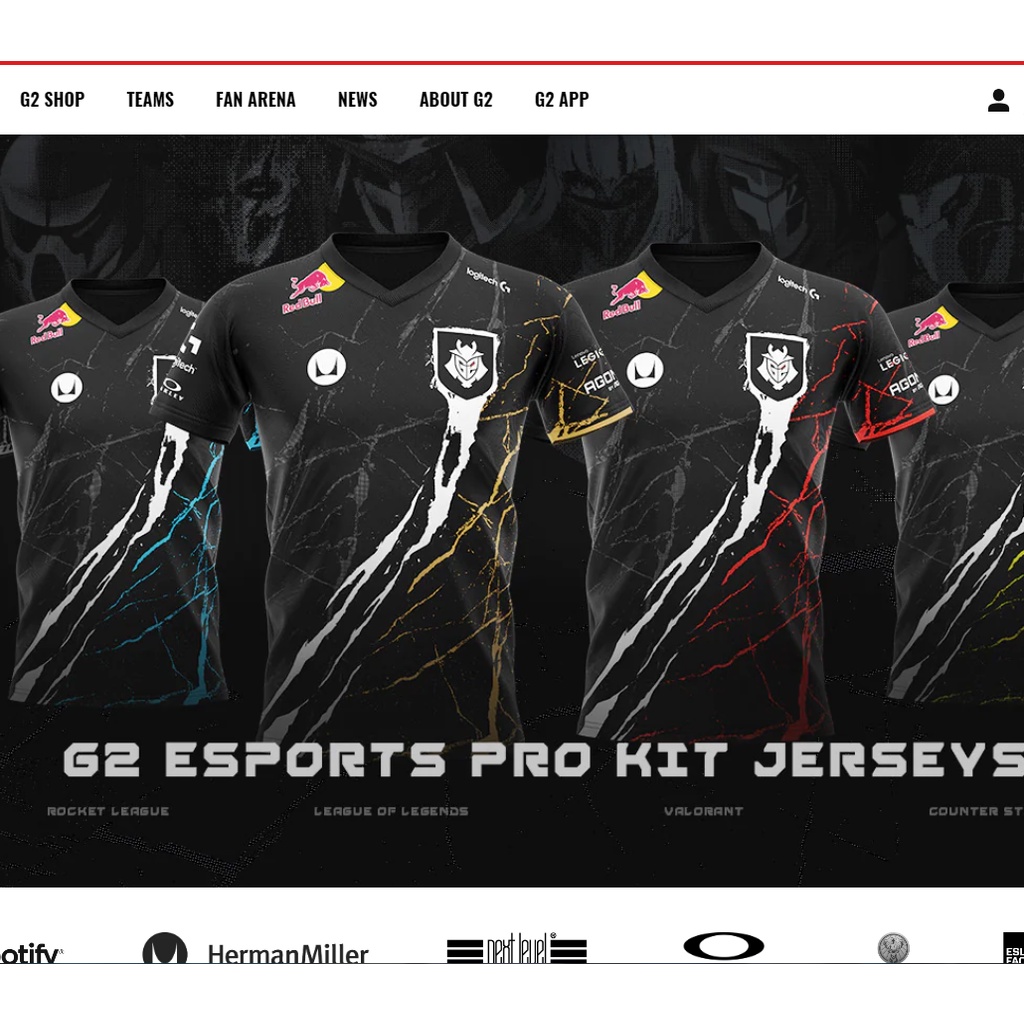 G2 E -sports -professional Kit 2023 -Jersey Island -League of Legends ...