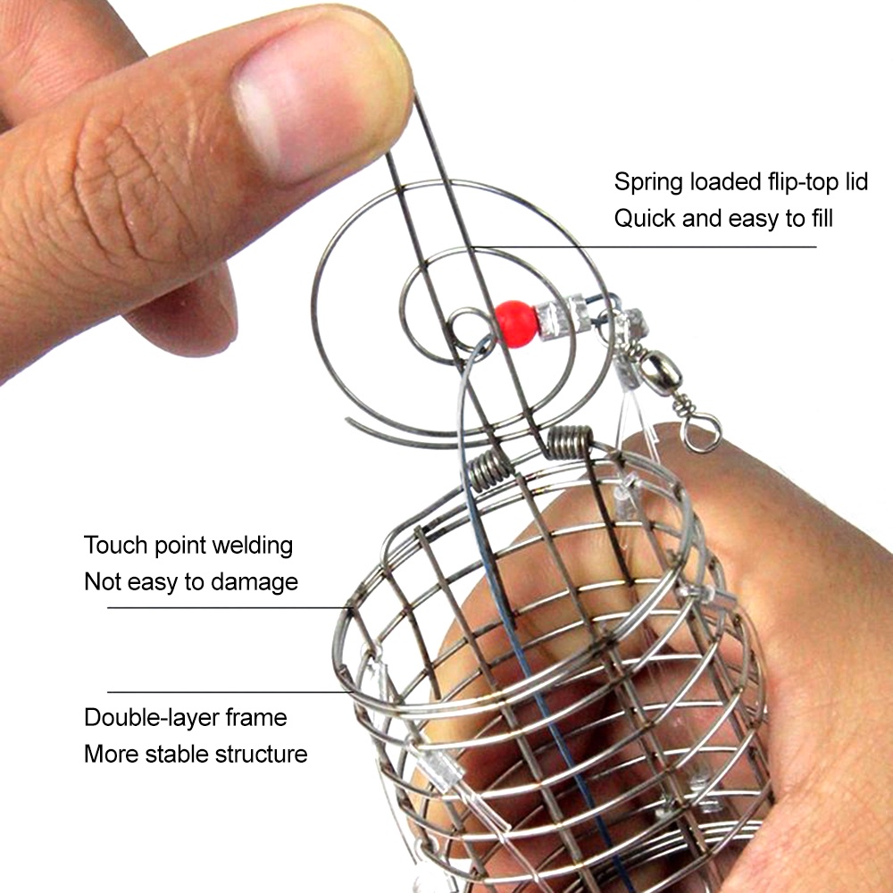 Handcrafted Crab Snare for Fishing Pole Highly Durable Crab Snare Trap ...