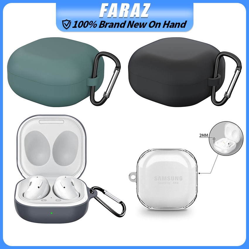 Solid Color Earphone Case for Samsung Galaxy Buds 2 Pro Live Silicone ...