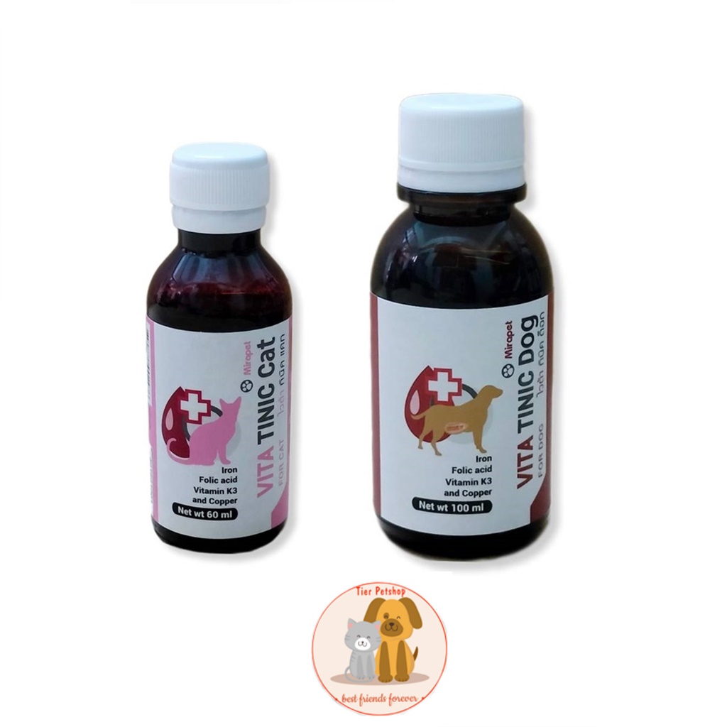 VITA Tiny Vitamin Supplement For Blood Iron Copper Pets Dogs And Cats ...