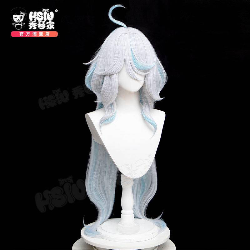 Genshin Impact Focalor cos Water God Furina cosplay wig | Shopee ...