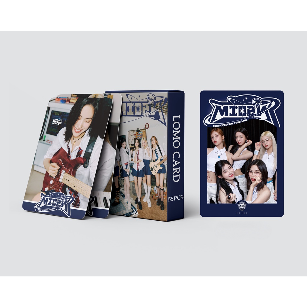 55pcs/box ITZY OFFICIAL FANCLUB MIDZY Photocards 3RD GENERATION ...