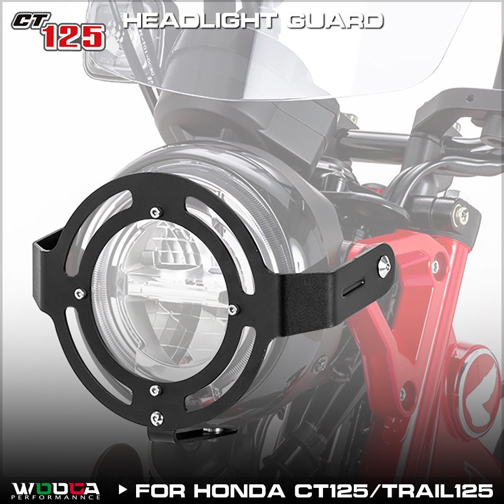 WOOGA Head Light Guard For Honda Hunter Cub CT125 Trail125 Monkey125 ...