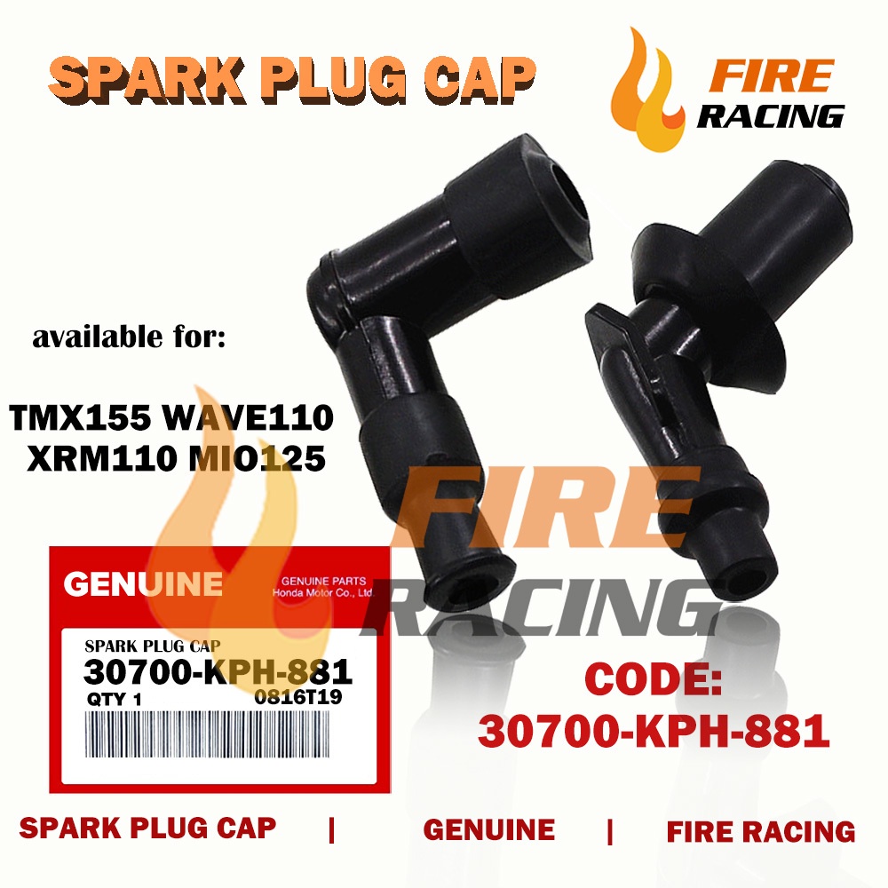 Universal SPARK PLUG CAP TMX155 WAVE110 XRM110 MIO125(30700-KPH-881 ...