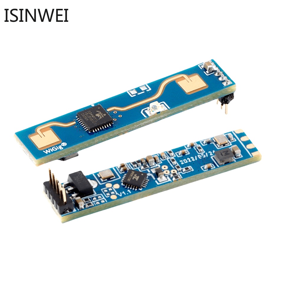 Mini HLK-LD2410B High Sensitivity 24G Human Presence Status Radar Heartbeat Detection Sensor ...