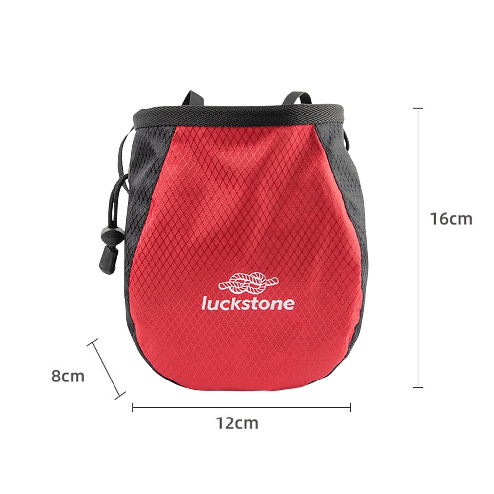 Talcum Powder Bag Adjustable Belt Chalk Bag Tear Resistance for Outdoor ...