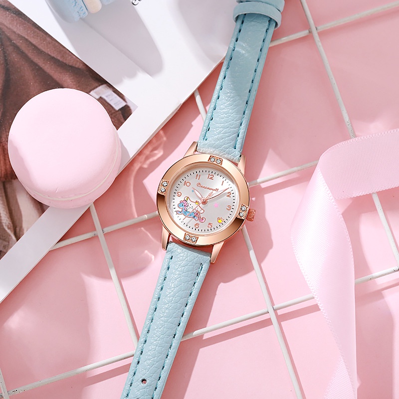 New Cartoon Sanrio My Melody Watch with Rose Gold Diamond Latest ...