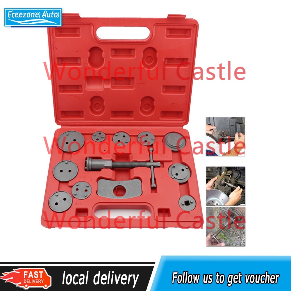 12pcs Car Disc Brake Caliper Rewind Back Brake Piston Compressor Tool ...