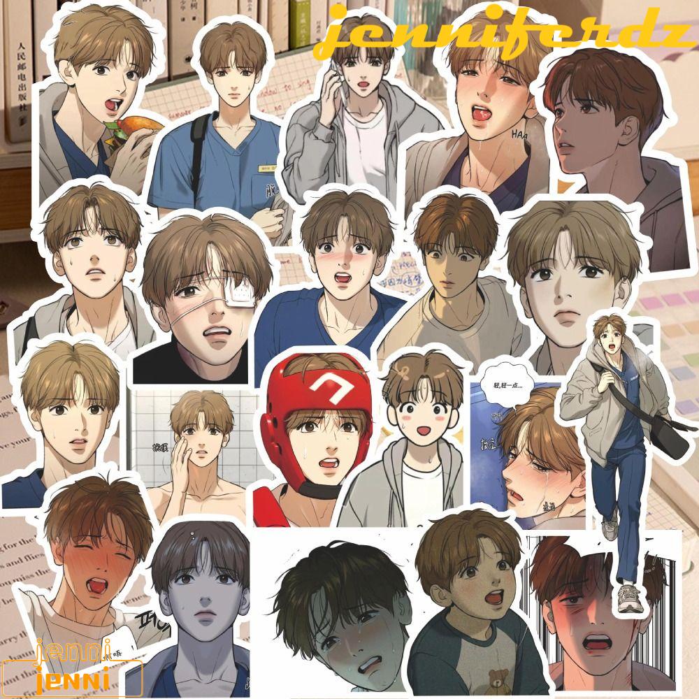 JENNIFERDZ Korean BL Manwha Jinx Sticker, Korean BL Manwha Jinx Anime ...