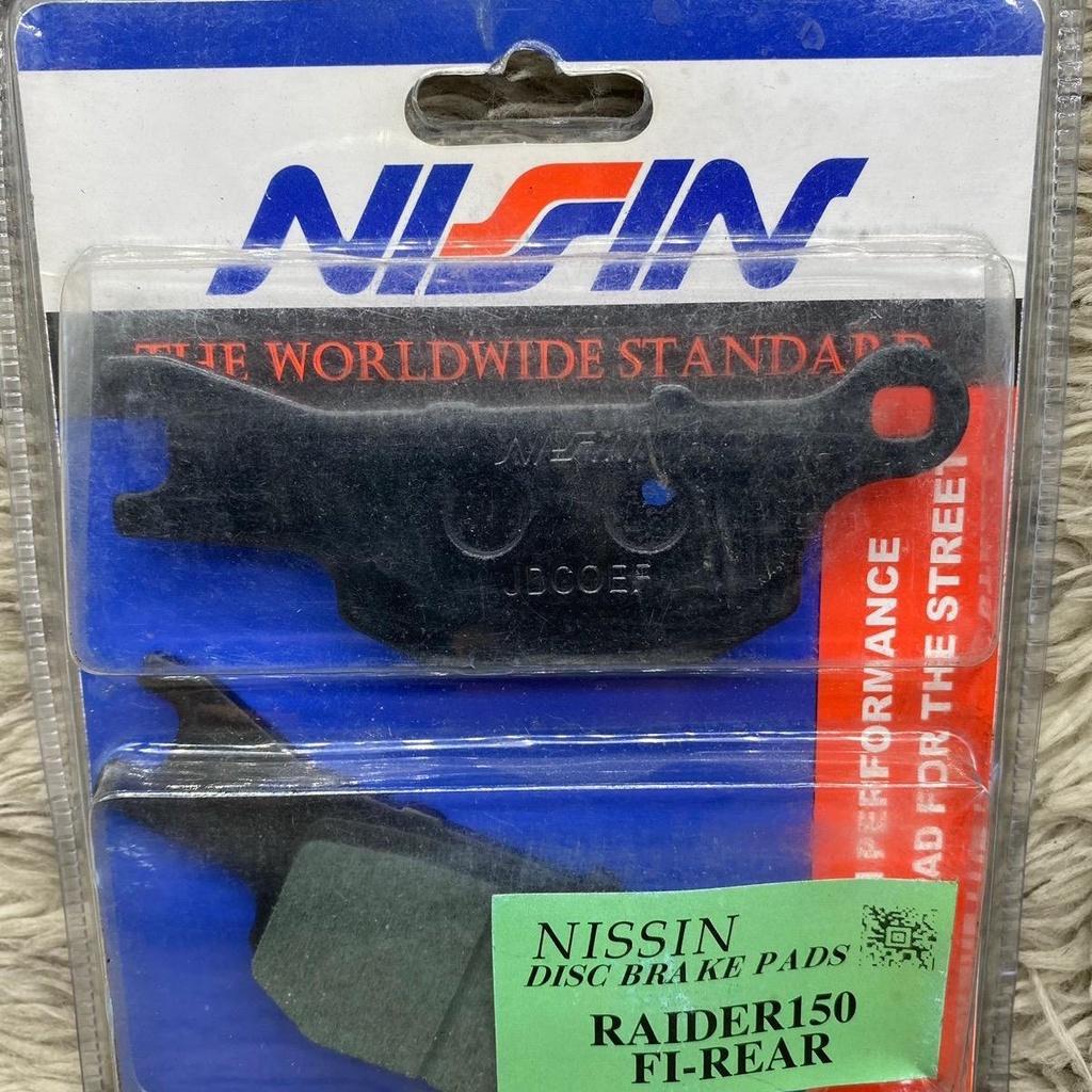 NISSIN DISC BRAKE PAD RAIDER150 FI -REAR ☆☆☆☆☆ | Shopee Philippines